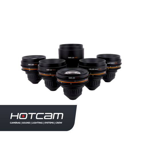 IronGlass MkII PL Lens Kit (20, 28, 37, 58, 85, 135mm) | Hotcam